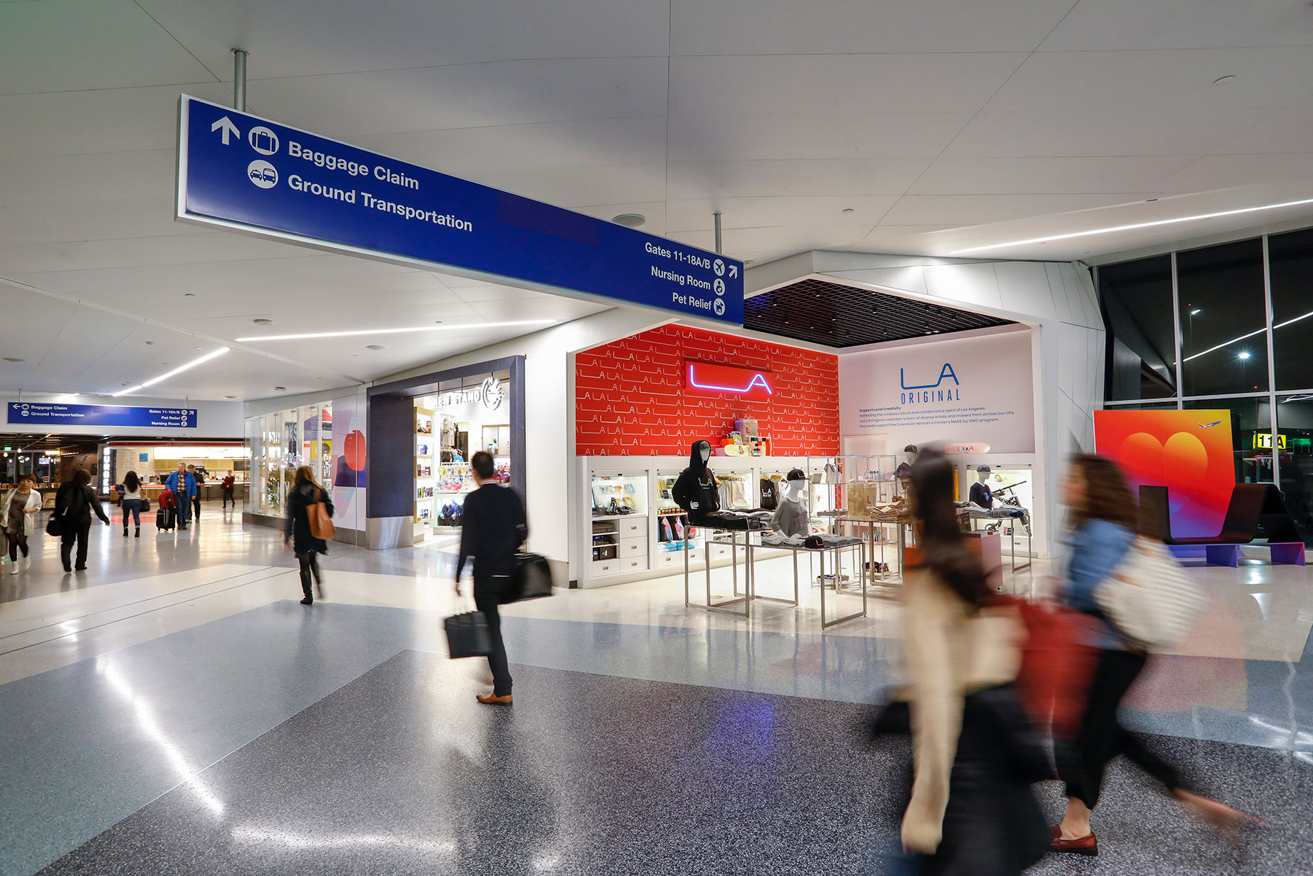 At LAX Terminal 1, Local and National Retailers Mix to Best Serve ...