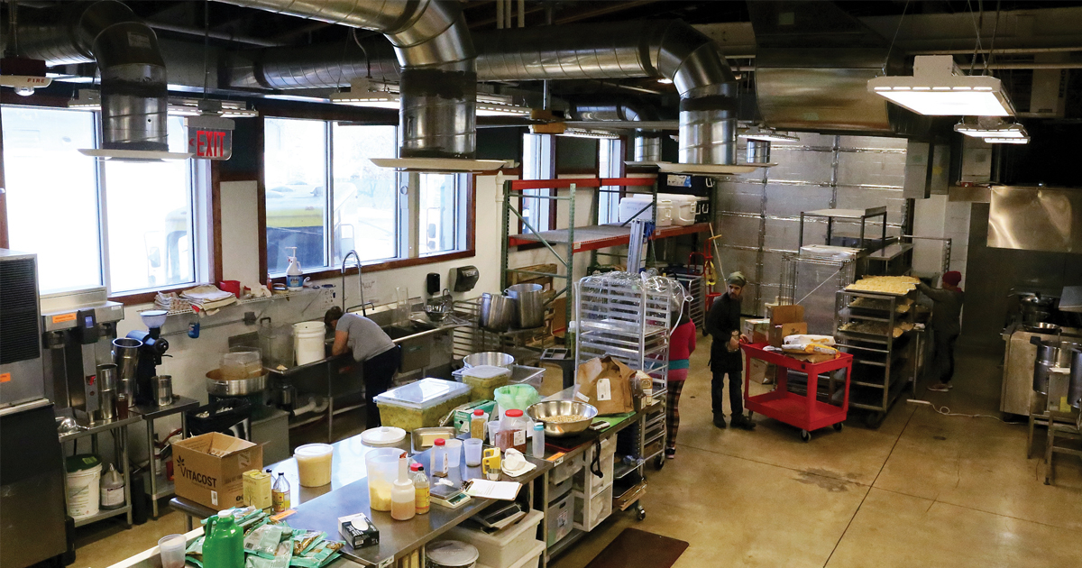 Tastemakers offers a food hall and a communal kitchen space for food ...