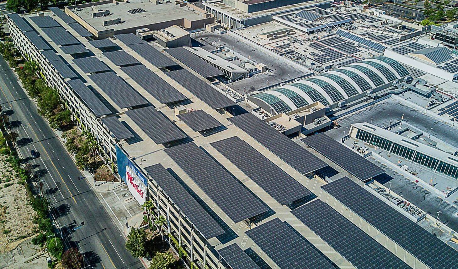 California mall adds 9,000 solar panels | ICSC: International Council ...